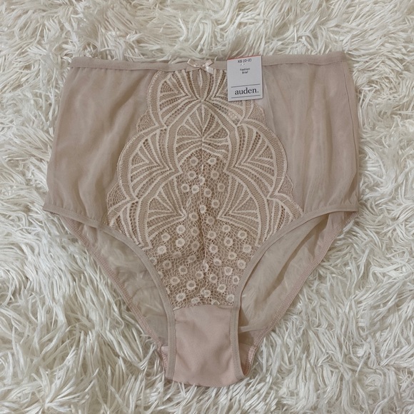 Auden | Intimates & Sleepwear | Auden High Rise Lace Mesh Pink Peach ...